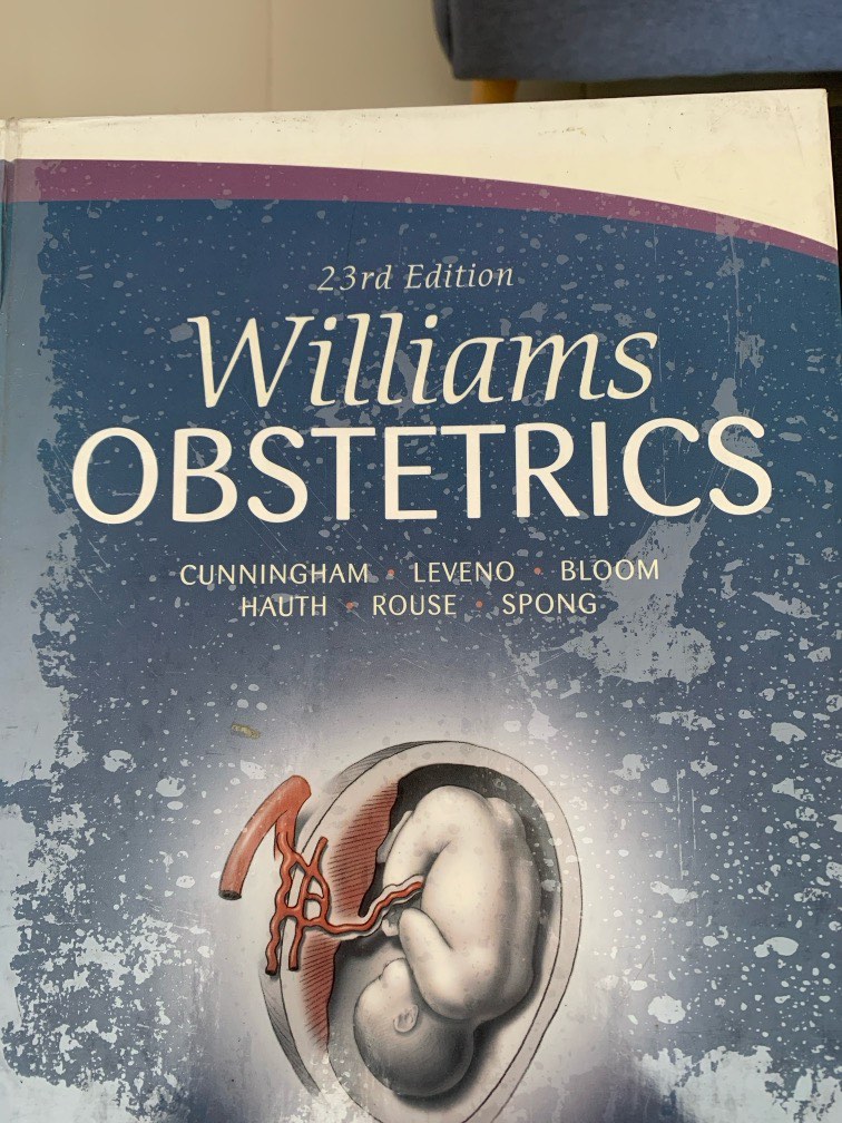 Williams Obstetrics 23rd Edition, Hobbies & Toys, Books & Magazines ...
