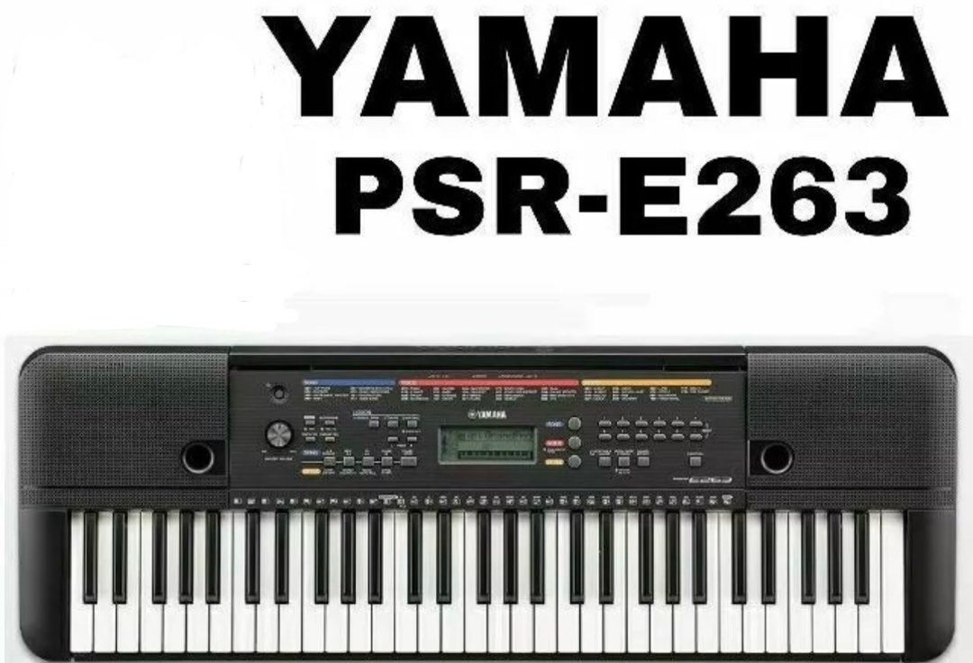 YAMAHA PSR-E263 ELECTRONIC KEYBOARD, Audio, Other Audio Equipment on ...
