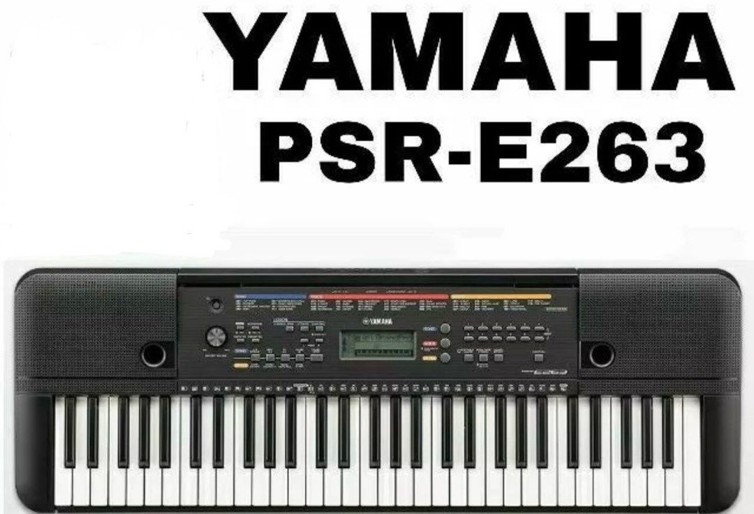 YAMAHA PSR-E263 ELECTRONIC KEYBOARD, Audio, Other Audio Equipment on Carousell