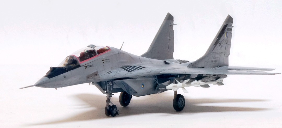 1/72 MIG-29UB TUDM, RMAF aircraft fighter model kit built pre order ...