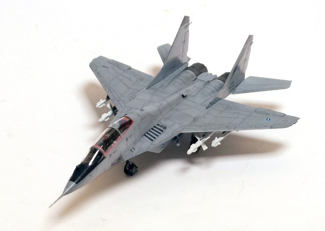 1/72 MIG-29UB TUDM, RMAF aircraft fighter model kit built pre order ...