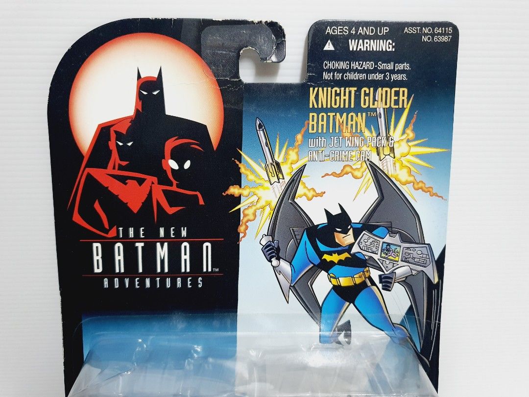 1998 KNIGHT GLIDER BATMAN THE NEW BATMAN ADVENTURES KENNER, Hobbies ...