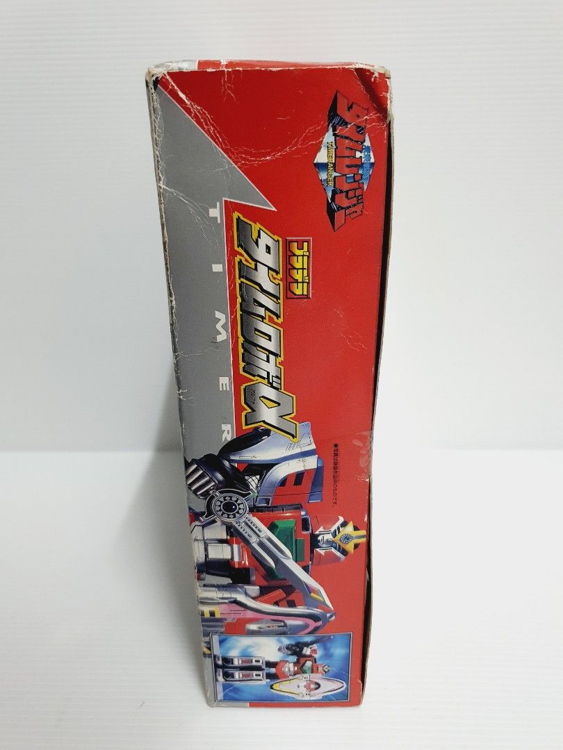 2000 TIMEROBO ALPHA TIMERANGER POWER RANGERS MEGAZORD PLASTIC DELUXE DX ...