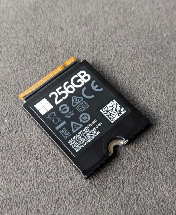 256 GB Microsoft Surface Original M.2 2230 SSD Upgrade/ Replacement ...