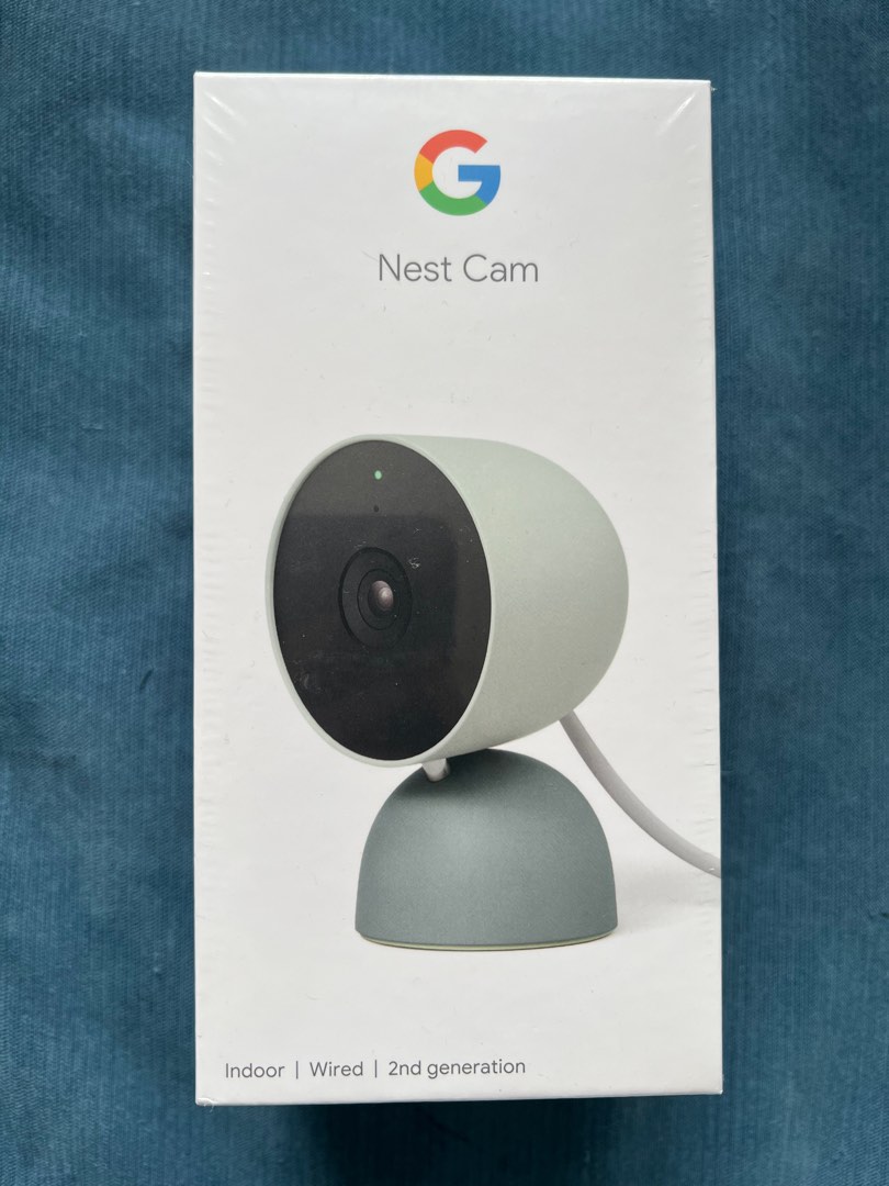 全新現貨 Google Nest Cam Indoor Wired 2nd Generation, 傢俬＆家居, 保安及門鎖 , 保安系統及閉路電視 - Carousell