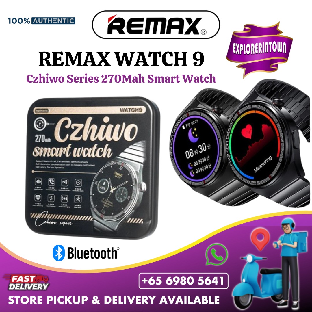 || Remax Watch 9 CZHIWO SMART WATCH || Bluetooth Calling Smartwatch ...