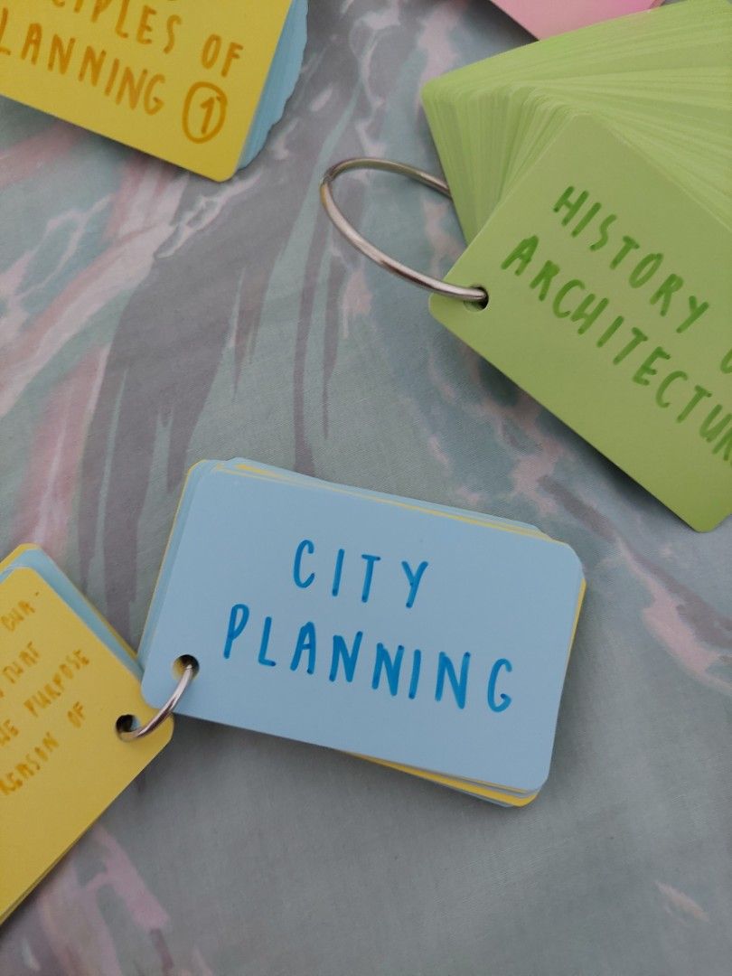 ALE Review Materials (Printed Handouts & Handwritten Flashcards ...