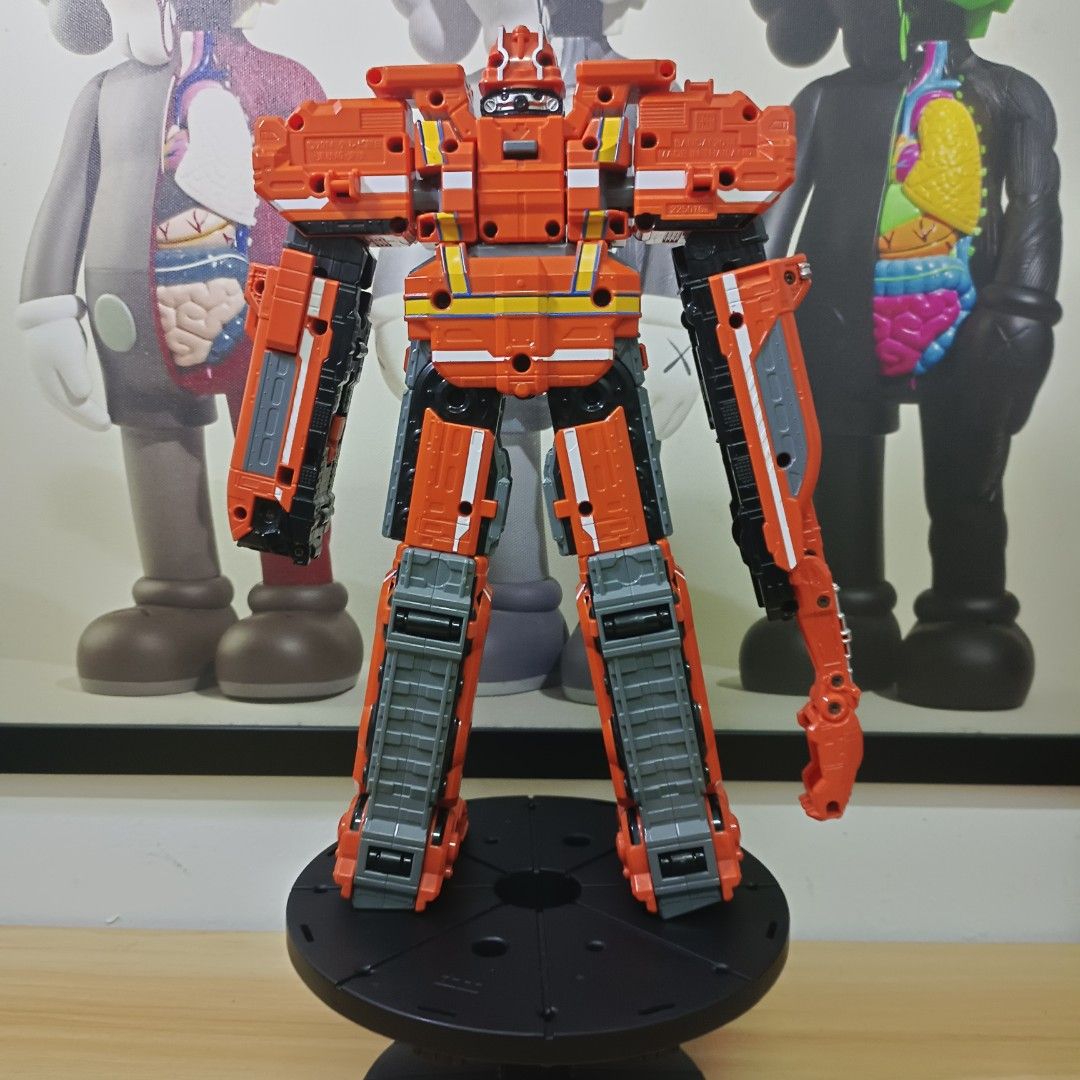 BANDAI POWER RANGERS RESSHA SENTAI TOQGER DX BUILD DAIOH, Hobbies ...