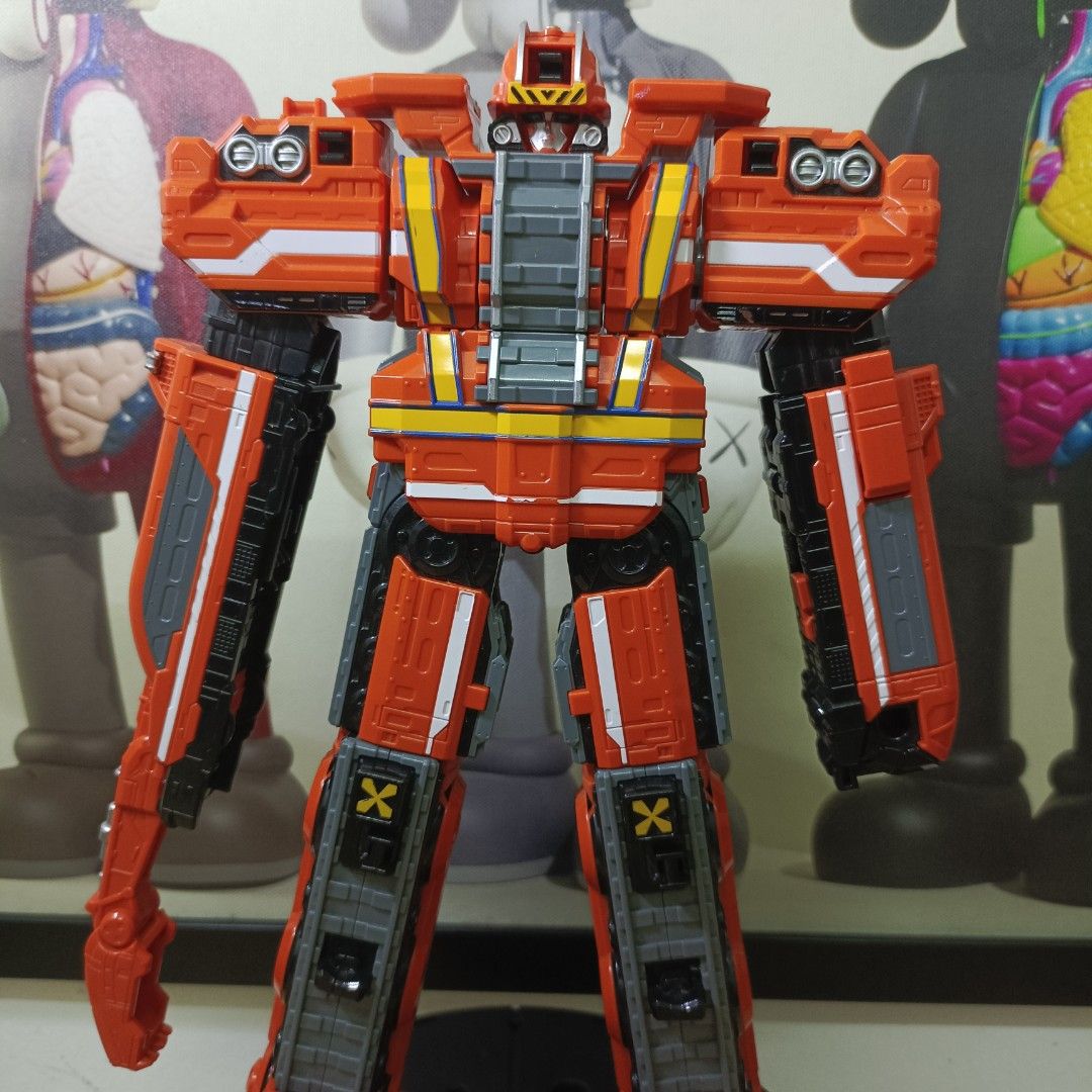 BANDAI POWER RANGERS RESSHA SENTAI TOQGER DX BUILD DAIOH, Hobbies ...