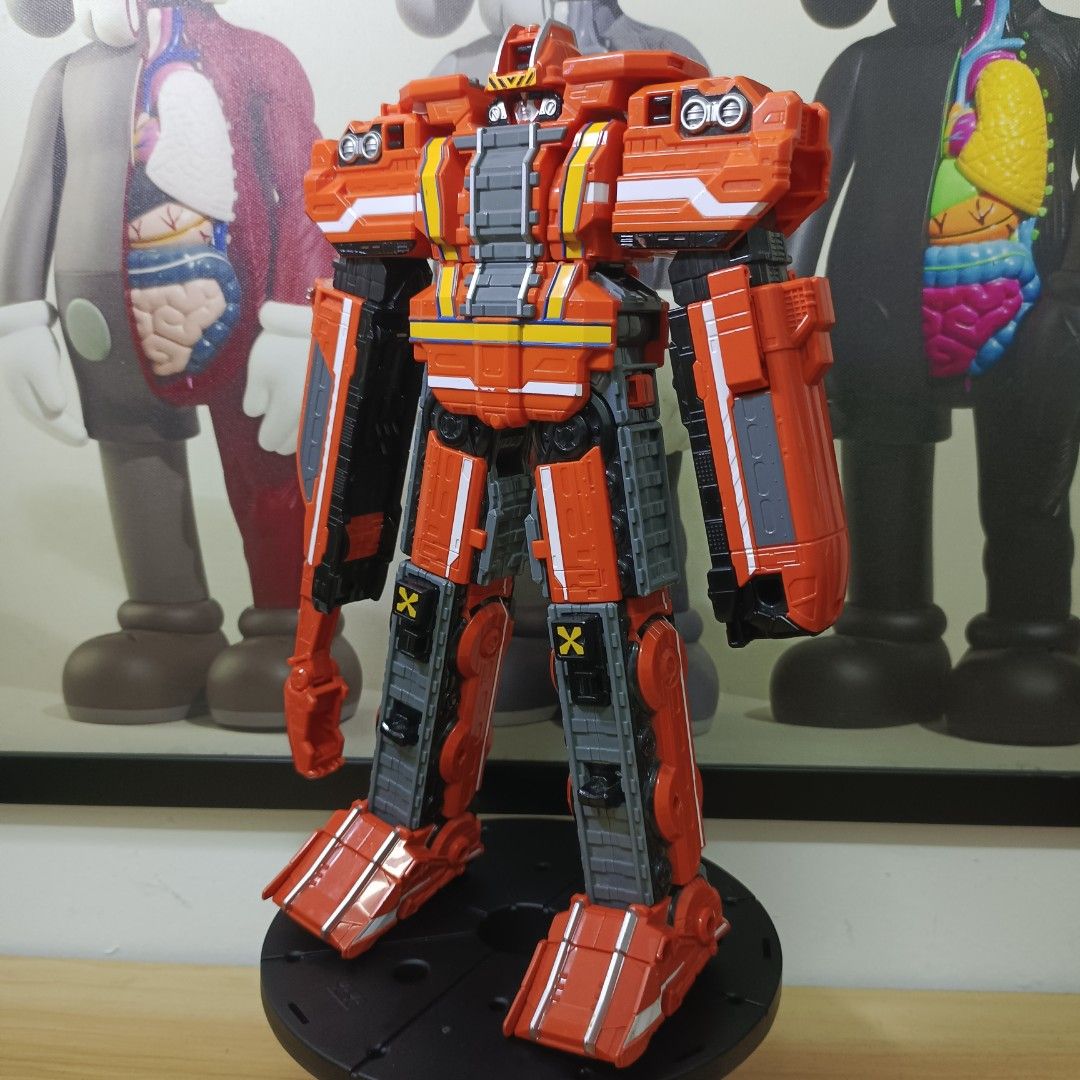 BANDAI POWER RANGERS RESSHA SENTAI TOQGER DX BUILD DAIOH, Hobbies ...