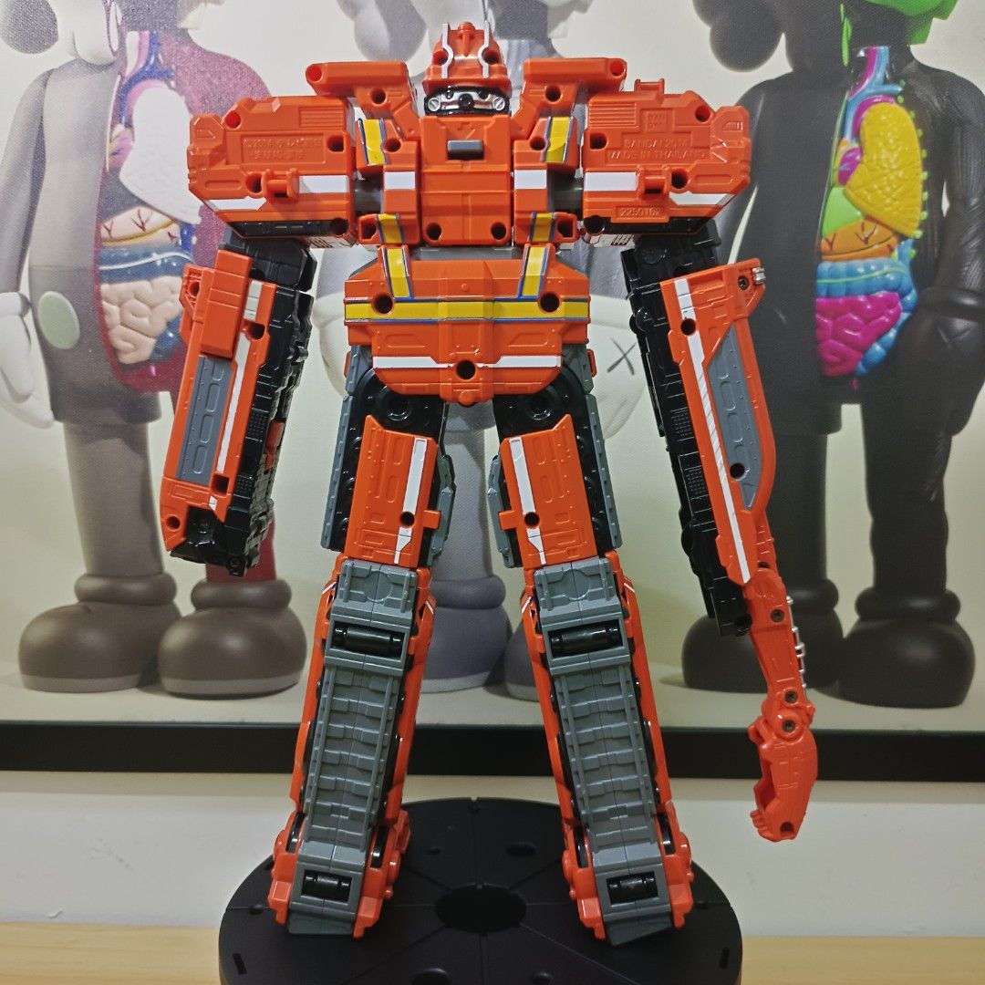 BANDAI POWER RANGERS RESSHA SENTAI TOQGER DX BUILD DAIOH, Hobbies ...