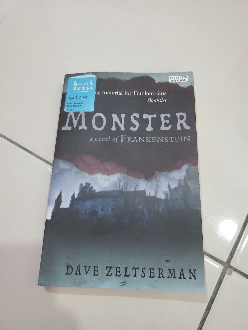 Book novel gory monster by frankenstein, Hobbies & Toys, Books ...