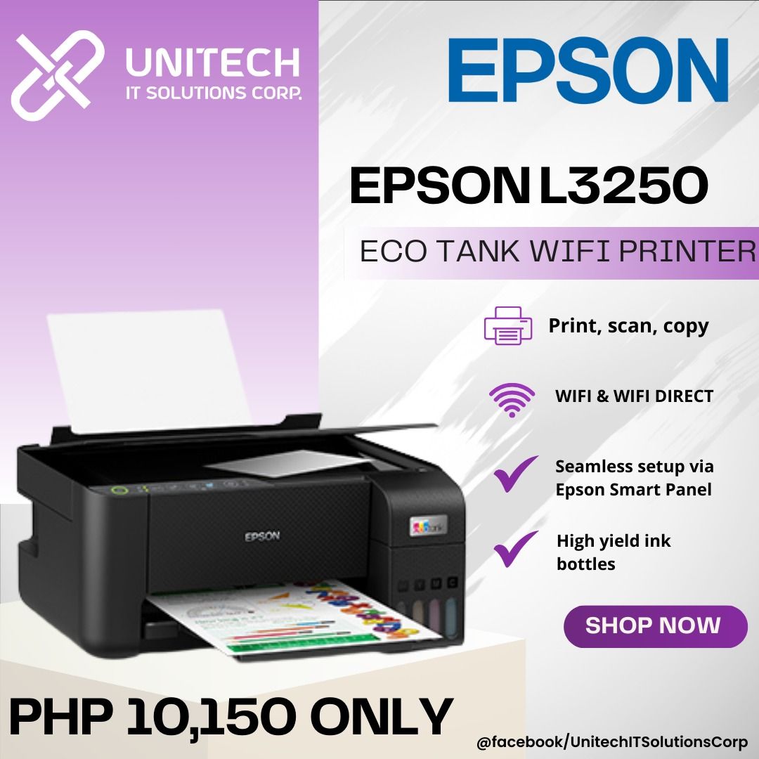 BRANDNEW PRINTER EPSON L3250, Computers & Tech, Printers, Scanners ...