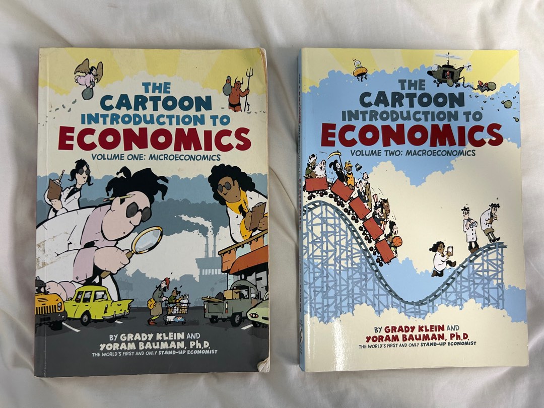 Caroon Guide to Economics (Pt I &II), Cartoon Guide to Statistics ...