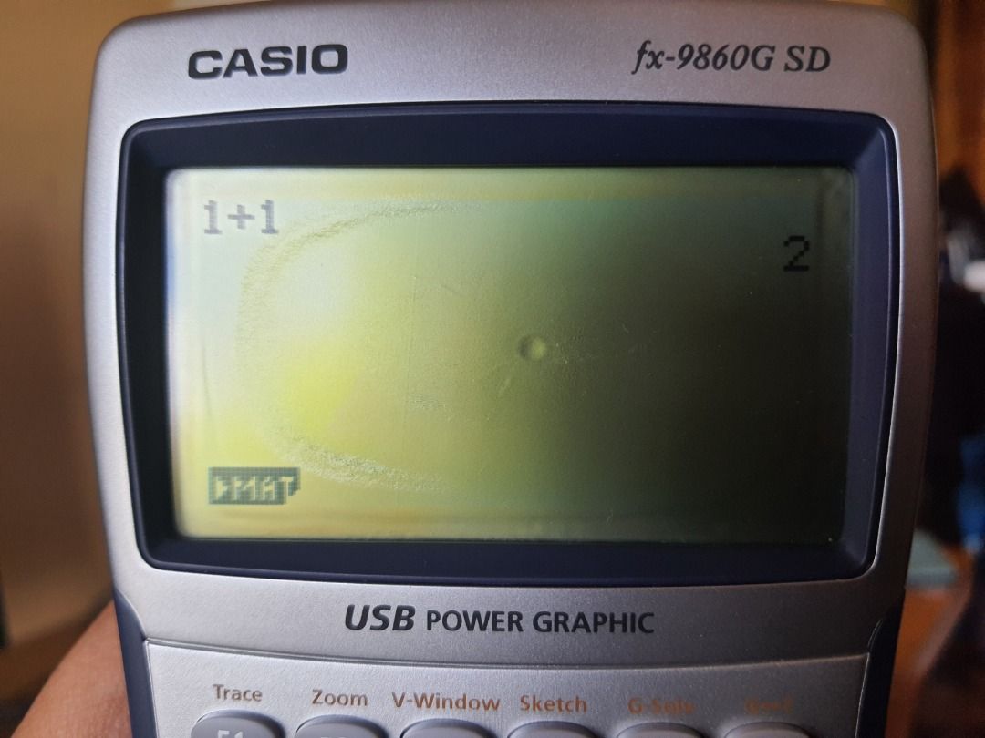 Casio Graphic Calculator USB Power Graphic fx-9860G SD Scientific ...
