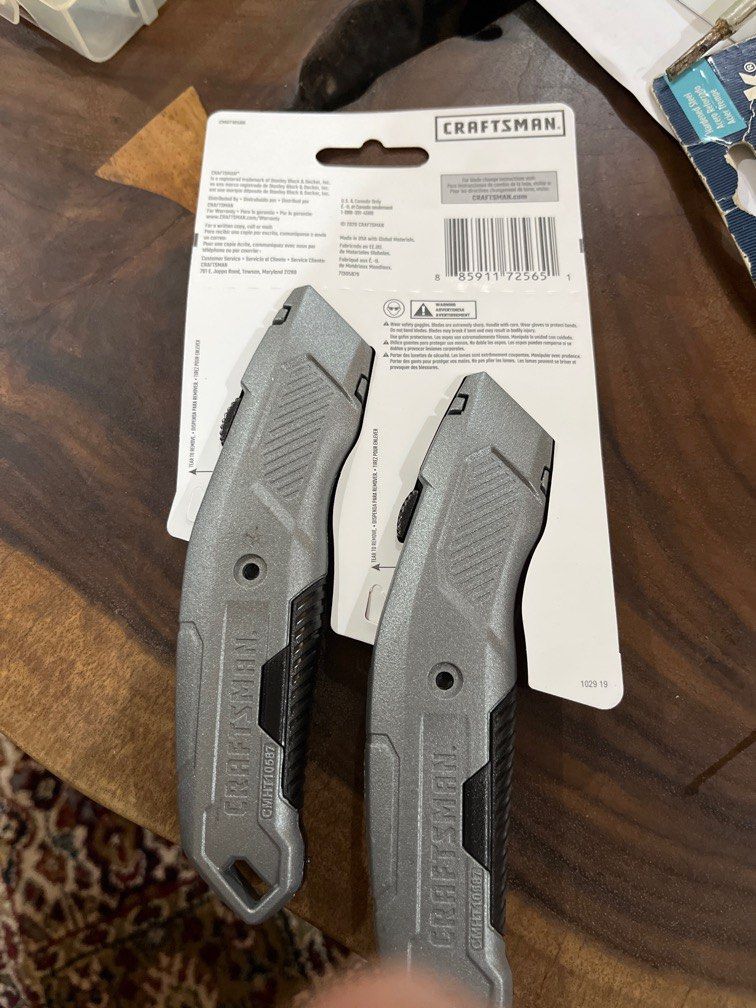Craftsman Quick change utility knife, Furniture & Home Living, Home ...