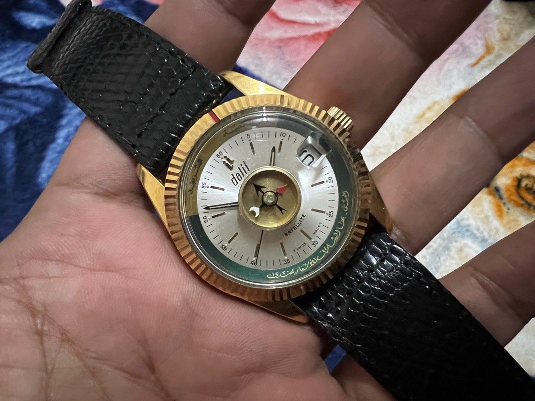 DALIL AUTOMATIC SWISS MADE GOLD, Men's Fashion, Watches & Accessories ...