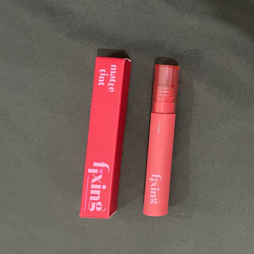 Etude House Fixing Tint Lip Tint Stain - 01 Analog Rose, Beauty ...