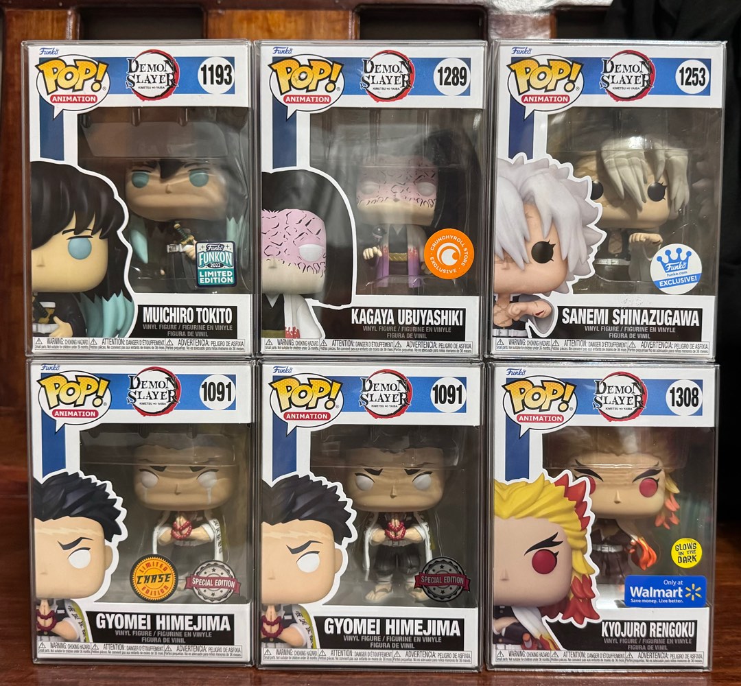 Funko pop Hashira demon slayer, Hobbies & Toys, Toys & Games on Carousell