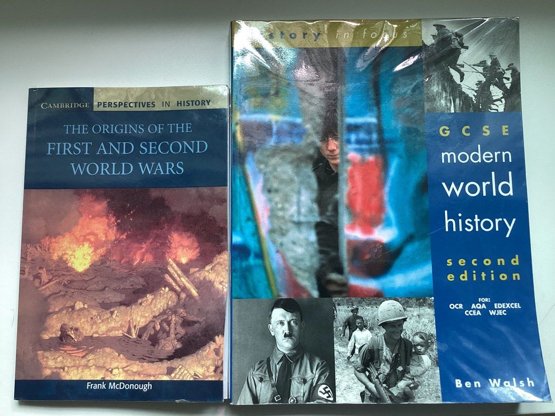 GCSE IB history books modern history and world war 1, 2, Hobbies & Toys ...