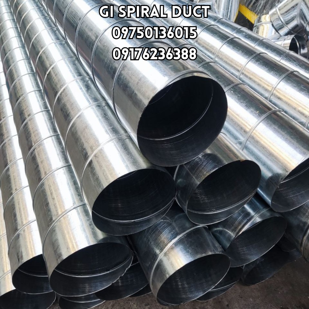 GI Spiral Duct, Commercial & Industrial, Industrial Equipment on Carousell