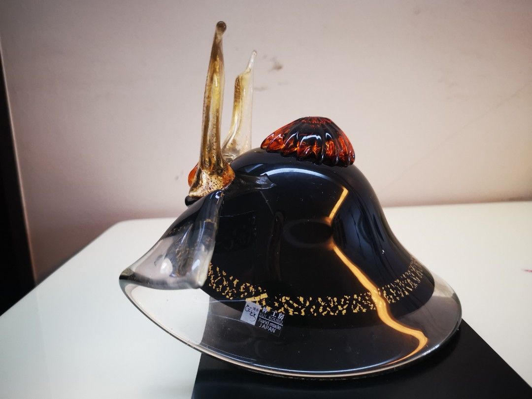 Glass Samurai Helmet, Hobbies & Toys, Collectibles & Memorabilia ...