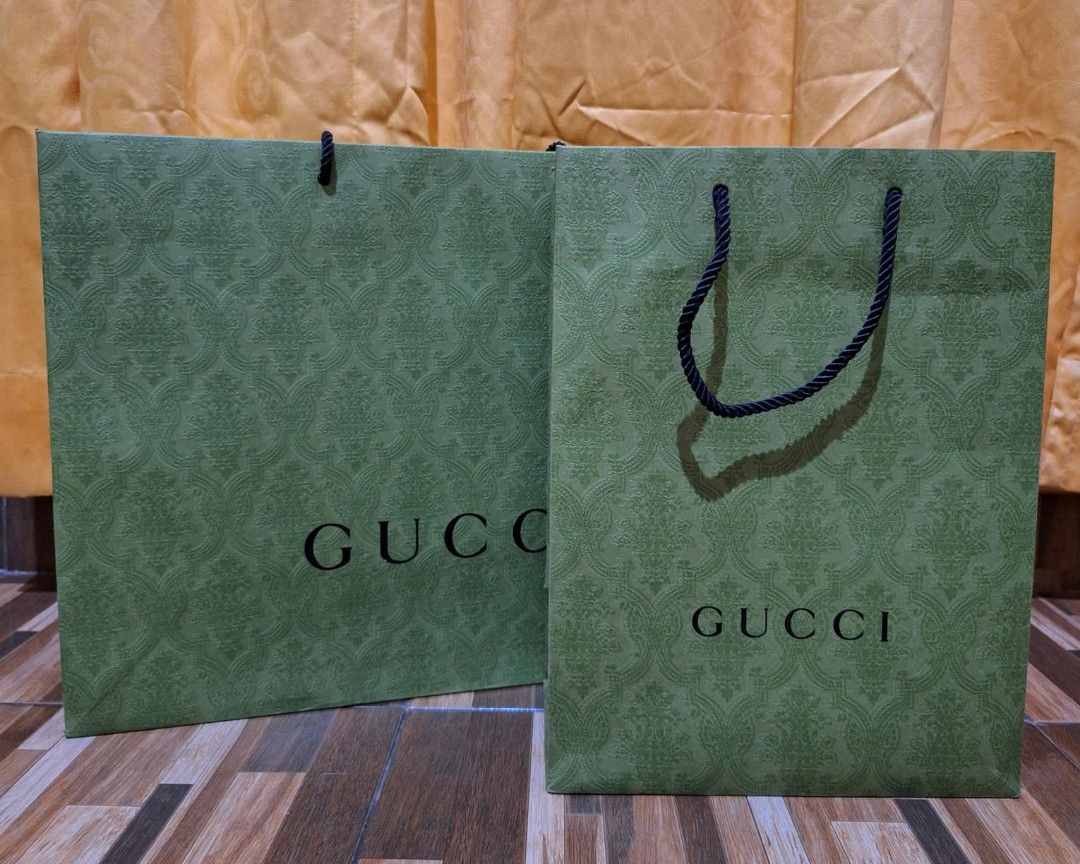 gucci packaging green