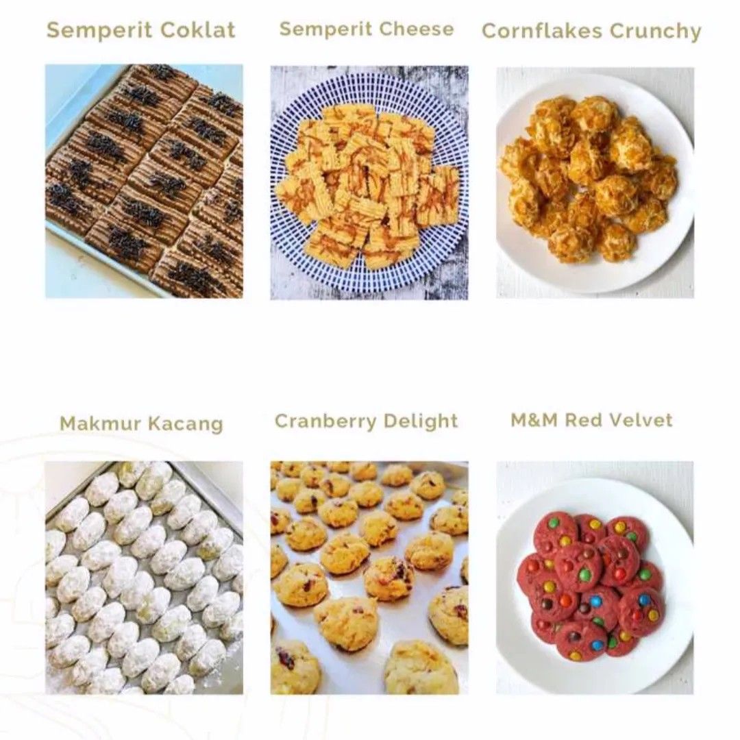 Hari Raya Cookies, Food & Drinks, Homemade Bakes on Carousell