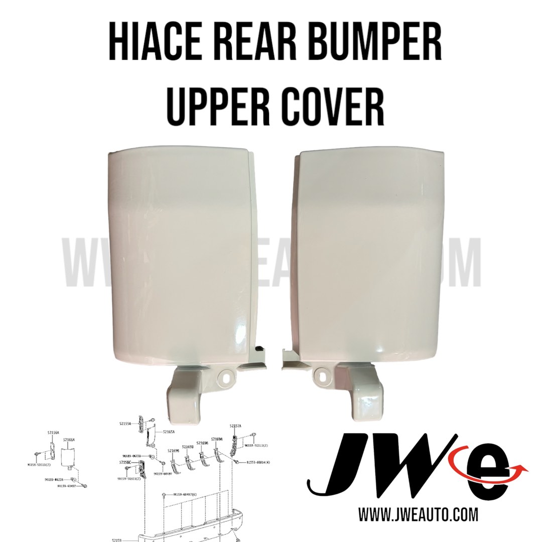 Hiace Rear Corner Fender bumper upper bumper cover, Car Accessories ...