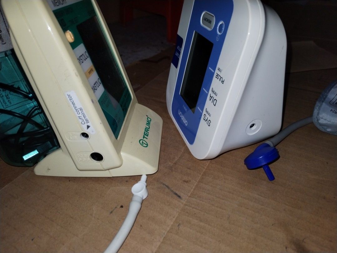 high blood pressure monitor BLood pressure device BP alat ukur tekanan ...