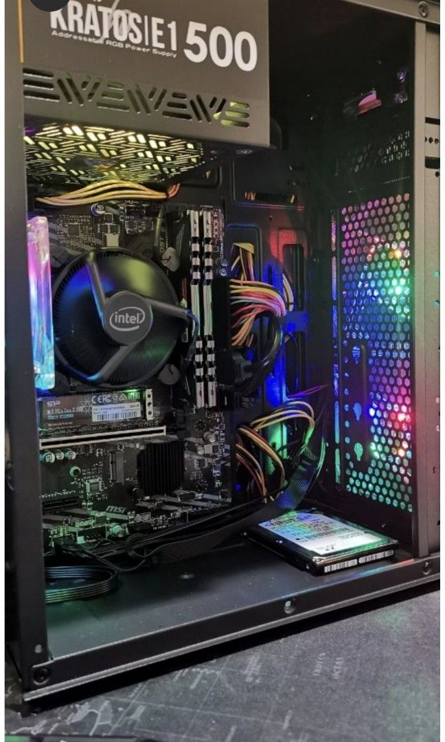 Intel i3 10105 H410M 16GB RAM 256GB NVMe 500W PSU PC, Computers & Tech ...