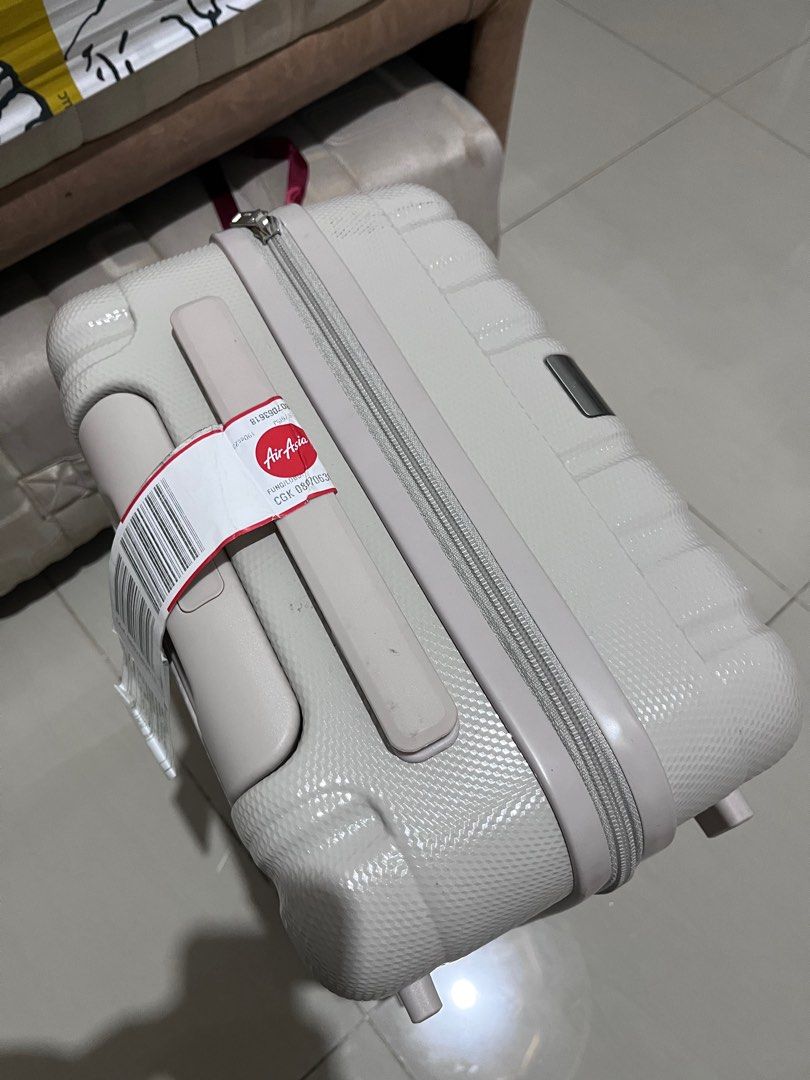 Koper Hanke 20 inch Koper Putih Koper Danke, Telepon Seluler & Tablet ...