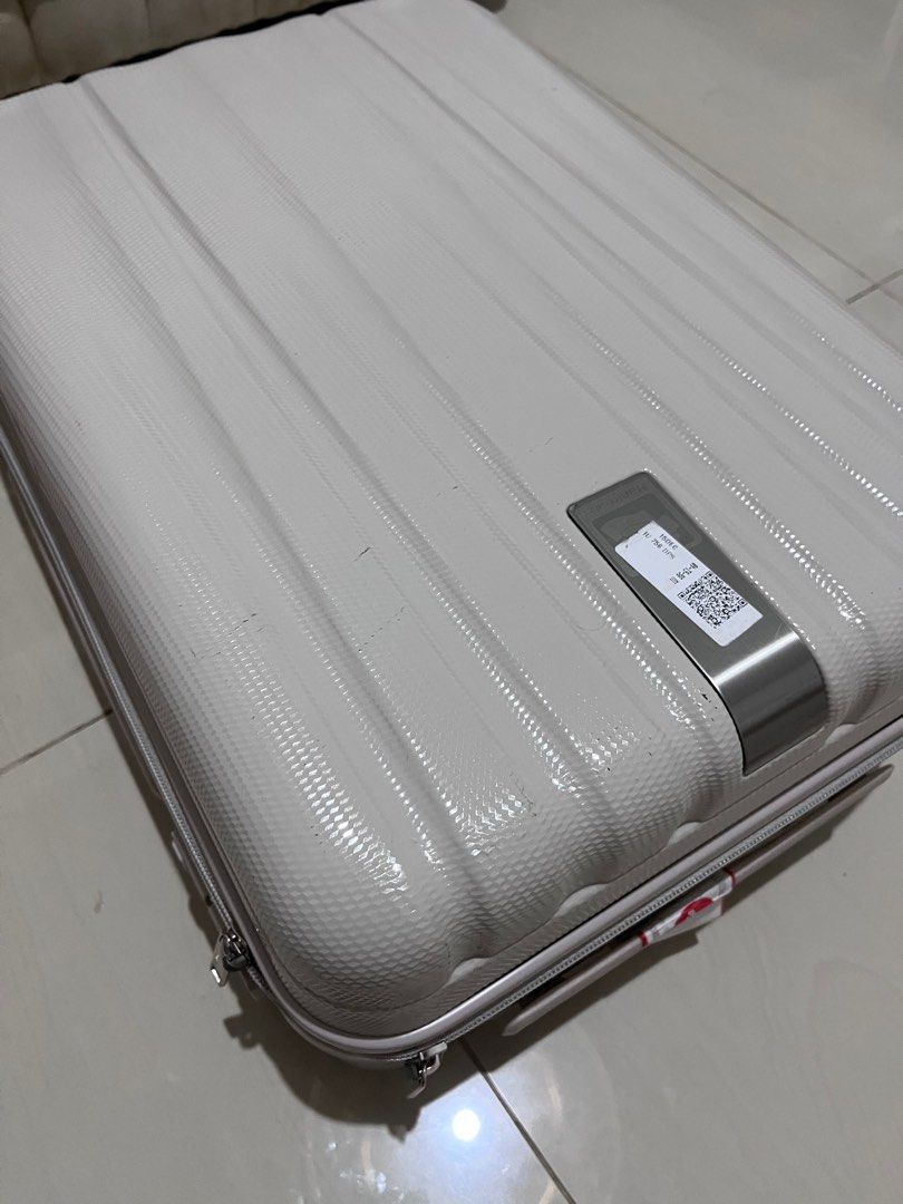 Koper Hanke 20 inch Koper Putih Koper Danke, Telepon Seluler & Tablet ...