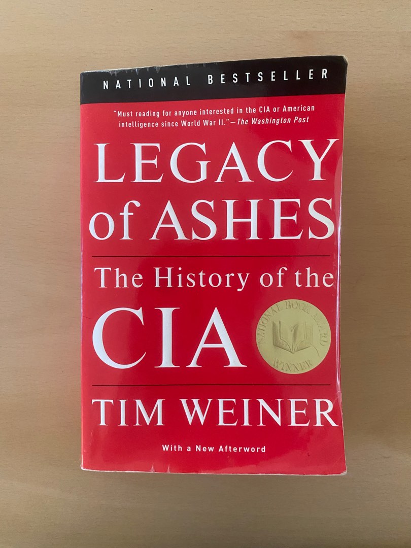 Legacy of Ashes: The History of the CIA (By Tim Weiner), Hobbies & Toys ...