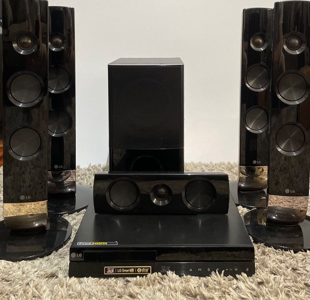 LG 5.1 Surround Home Theater Speaker System, Audio, Soundbars, Speakers ...