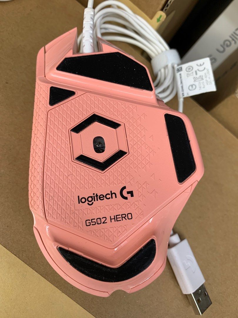 Logitech G502 Hero 阿璃, 電腦＆科技, 電腦周邊及配件, 電腦滑鼠及相關產品 - Carousell