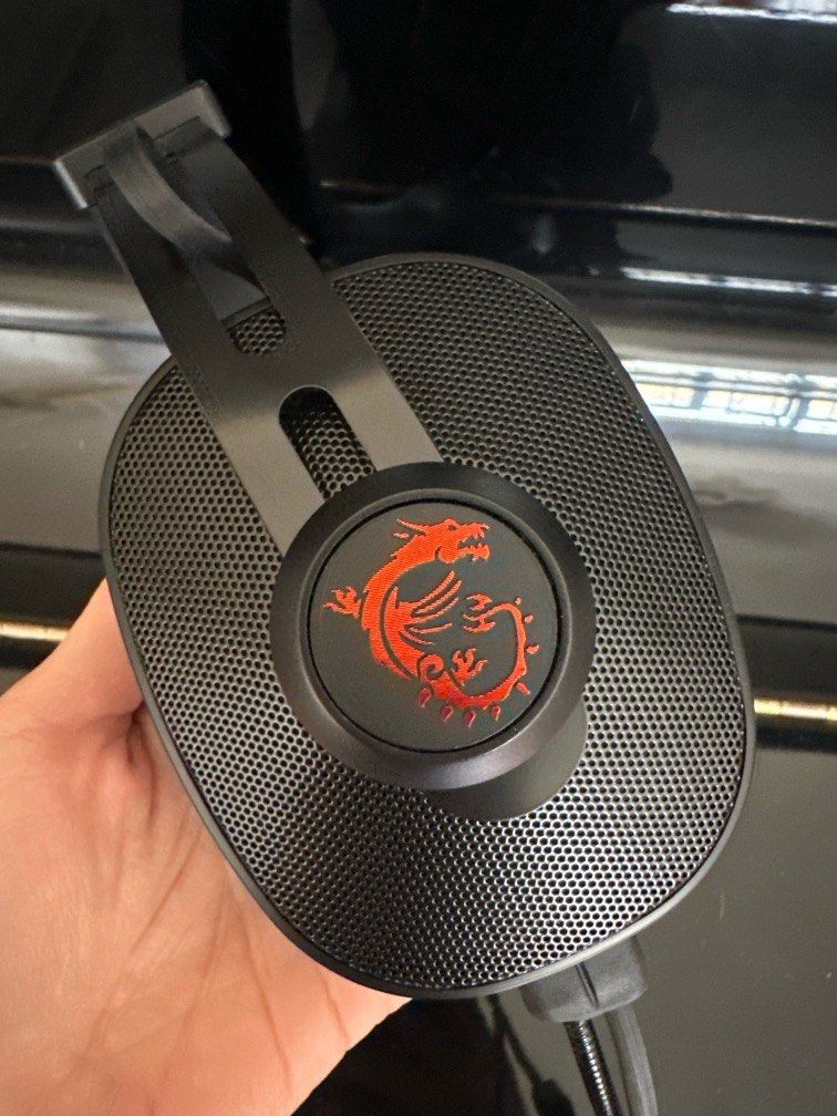 MSI Gaming Headset 連mic, 音響器材, 頭戴式/罩耳式耳機 - Carousell