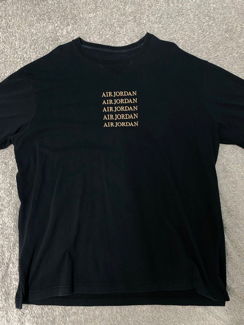 Nike Black Jordan Oversized Tee, Men's Fashion, Tops & Sets, Tshirts ...