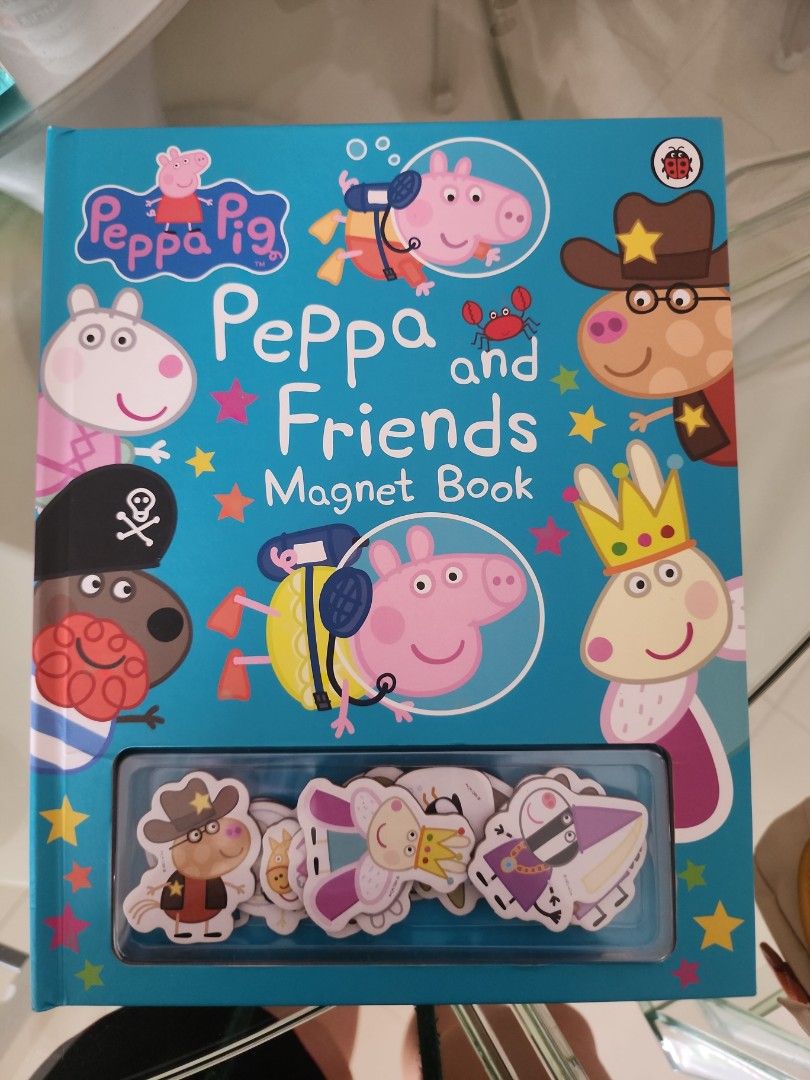 Peppa and Friends Magnet Book, Hobbies & Toys, Books & Magazines ...