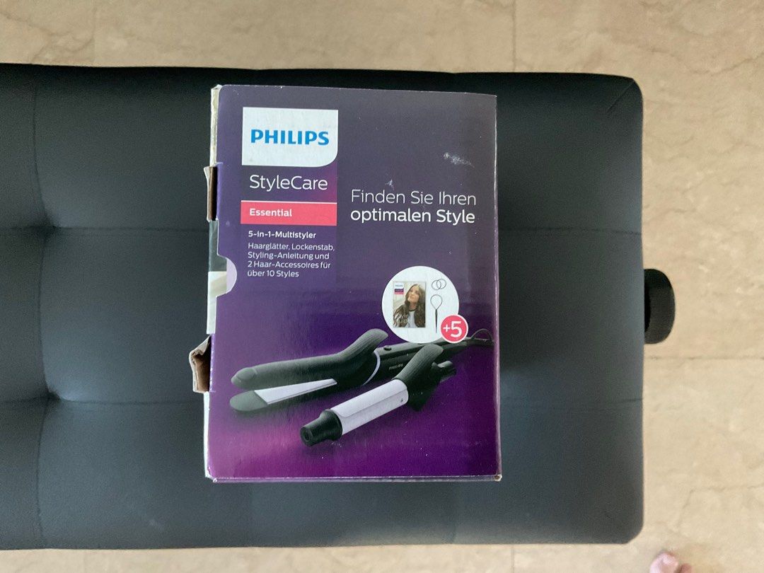 Philips StyleCare Multi-Styler With Straightener and Curler, Beauty ...