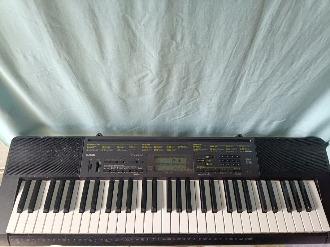 PIANO KEYBOARD CASIO CTK-2200, Audio, Portable Music Players on Carousell