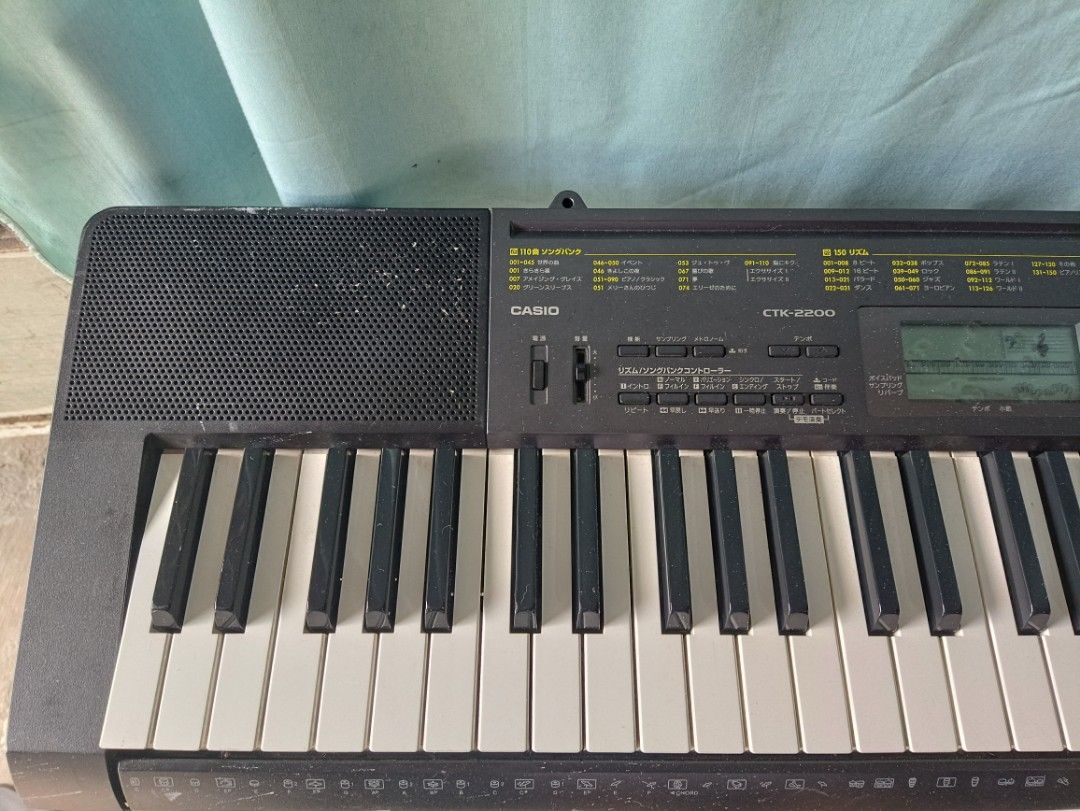 PIANO KEYBOARD CASIO CTK-2200, Audio, Portable Music Players on Carousell