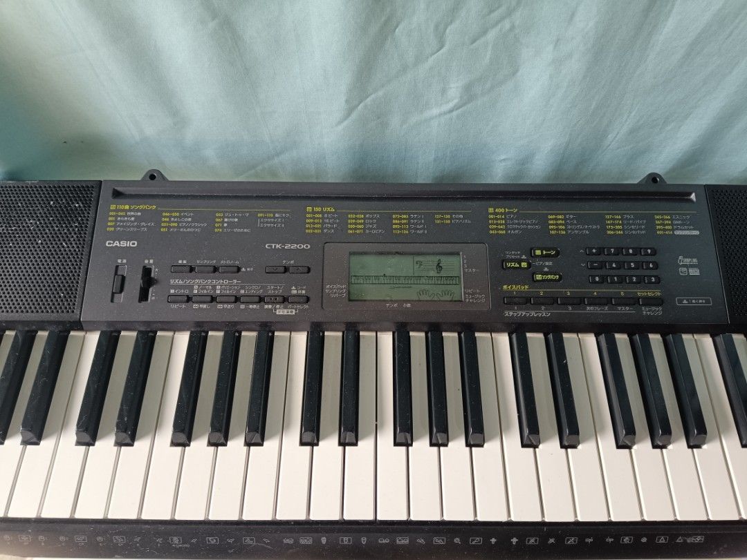PIANO KEYBOARD CASIO CTK-2200, Audio, Portable Music Players on Carousell