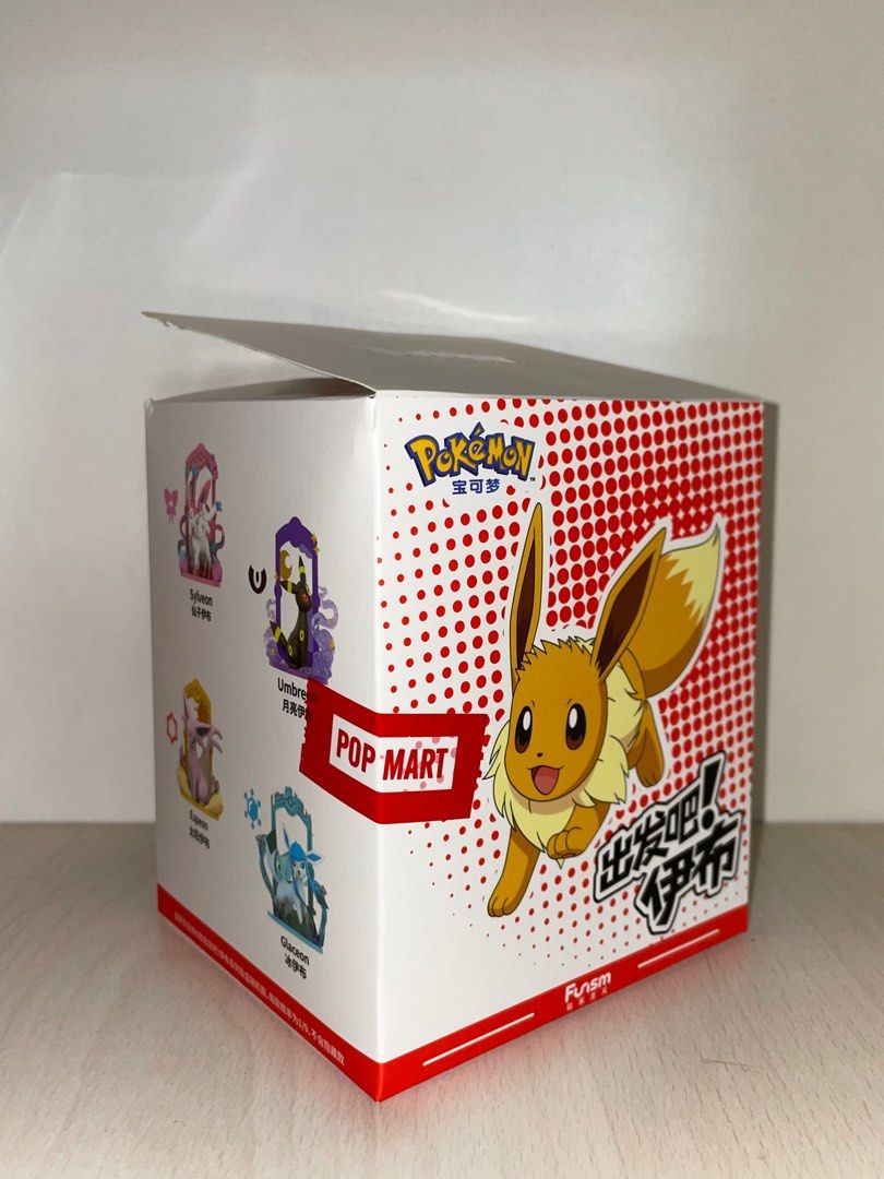 pokemon pop mart 伊貝/伊布 盲盒, 興趣及遊戲, 收藏品及紀念品, 明星周邊 - Carousell