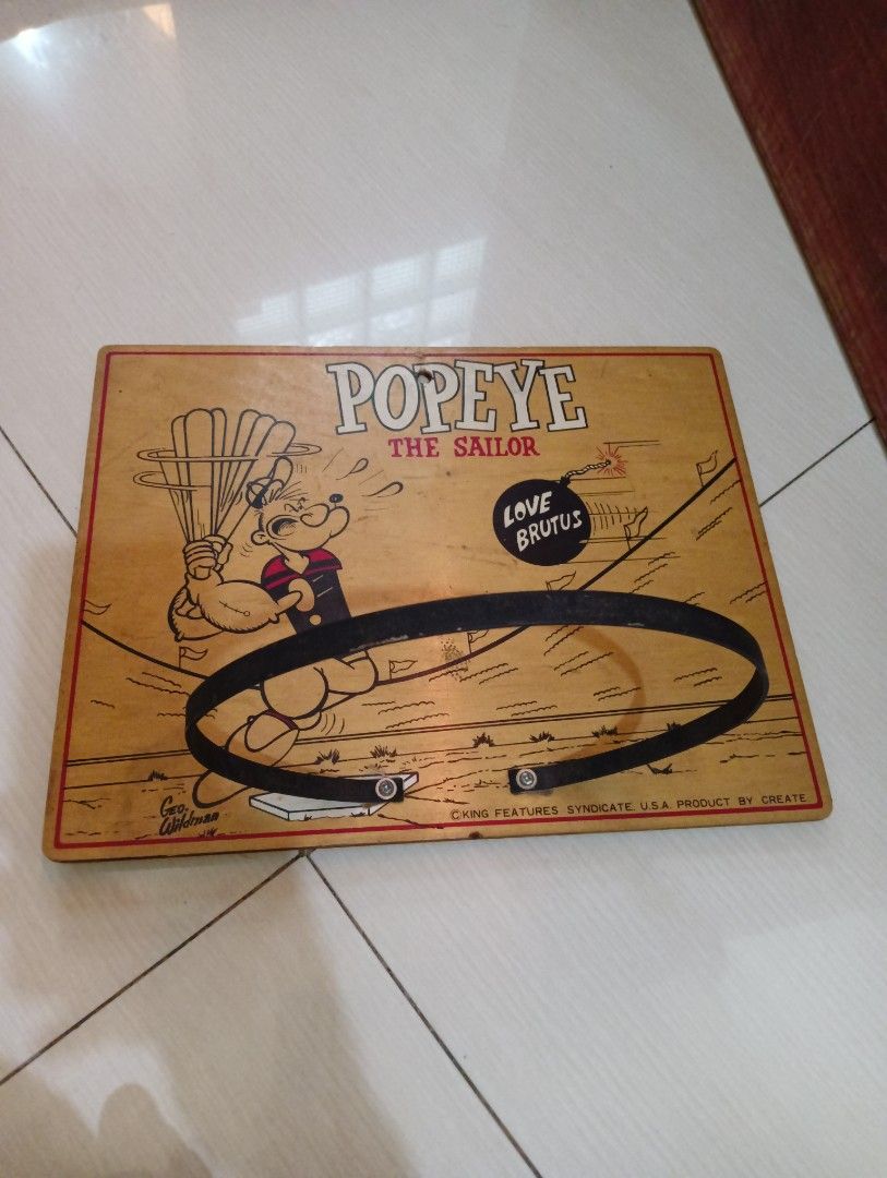Popeye the sailor basketball ring, Hobbies & Toys, Toys & Games on ...