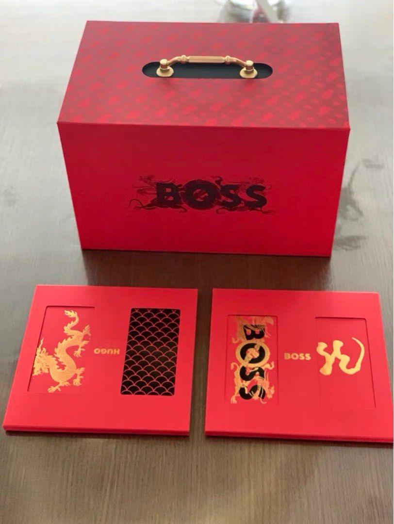 [pre-order] HUGO BOSS 2024 Year of Dragon Premium Gift Box, Hobbies ...