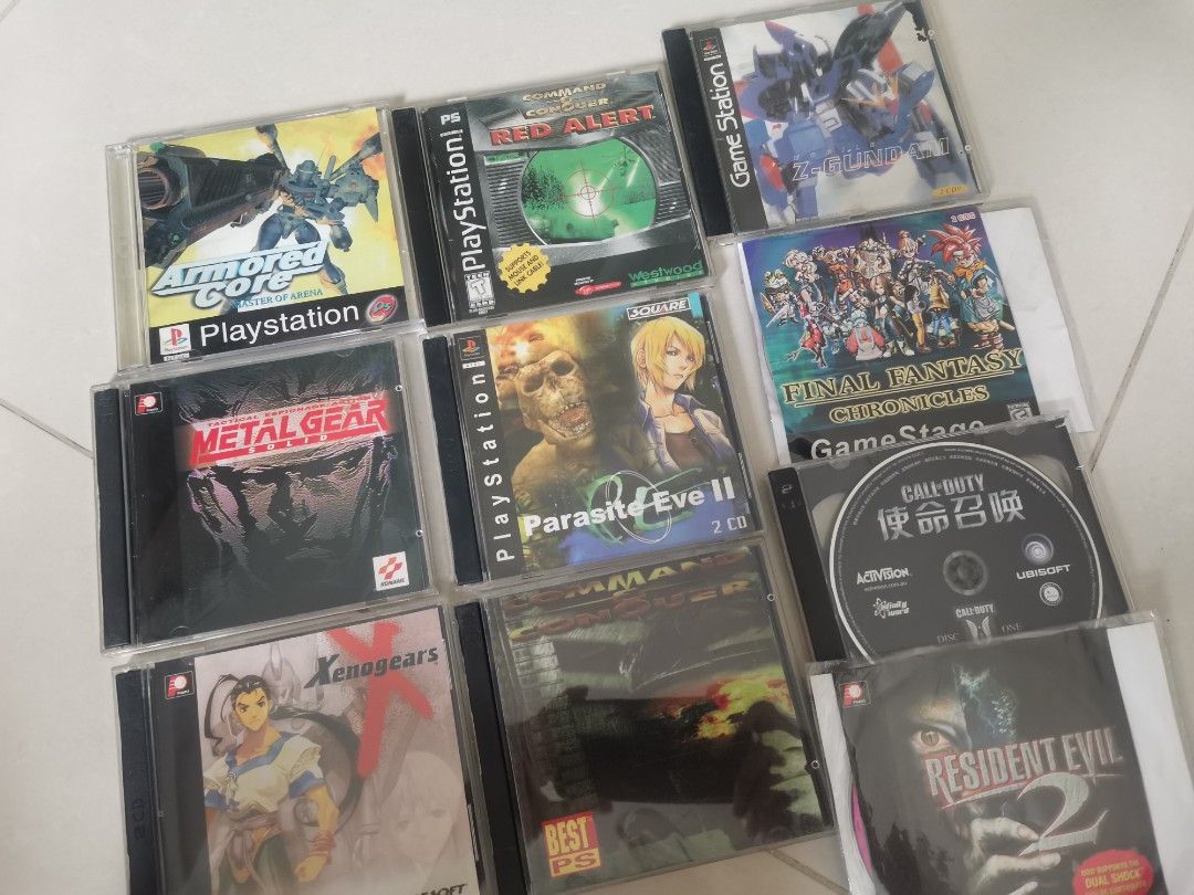 PS1 Games on Carousell