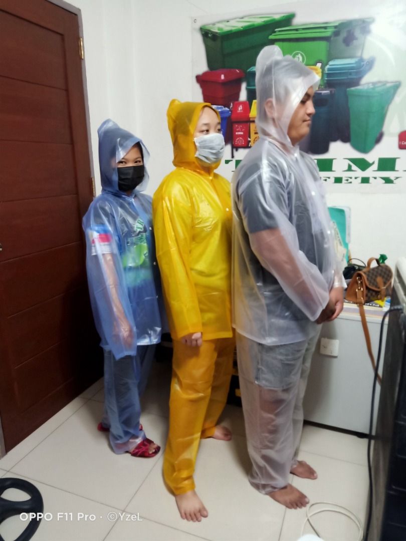 RAINCOAT TRANSPARENT, Commercial & Industrial, Construction Tools ...