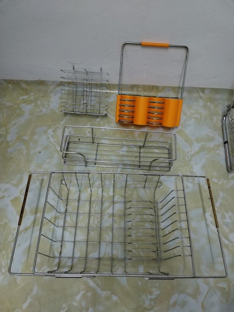 RAK sudu garpu camca, pinggan mangkuk, dish rack shelf, SINKI Storage ...
