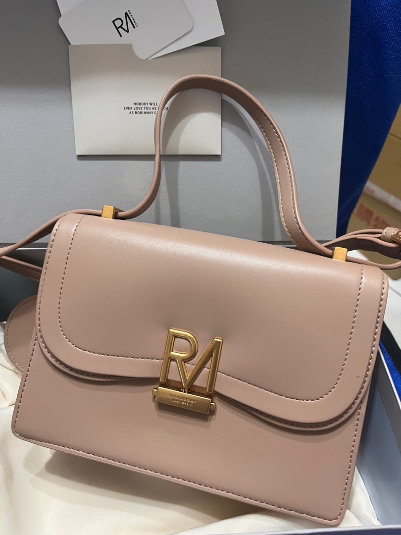 RM 已絕版風琴包 斜揹單肩 保存極好 附隨身鏡, 她的時尚, 包包、錢包, 肩背、側背包在旋轉拍賣